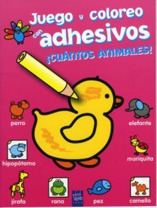JUEGO Y COLOREO CON ADHESIVOS. ¡CUANTOS ANIMALES! | | Yoyo | Casa del Libro Colombia