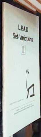 L.P.A.D SET VARIATIONS II, LEARNING POTENTIAL ASSESSMENT DEVICE | | No ...