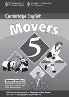 MOVERS 5: CAMBRIDGE YOUNG LEARNERS ENGLISH TESTS (ANSWER BOOKLET) con ...