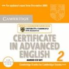 CERTIFICATE IN ADVANCED ENGLISH 2 FOR UPDATED EXAM (AUDIO CDS (2 ...