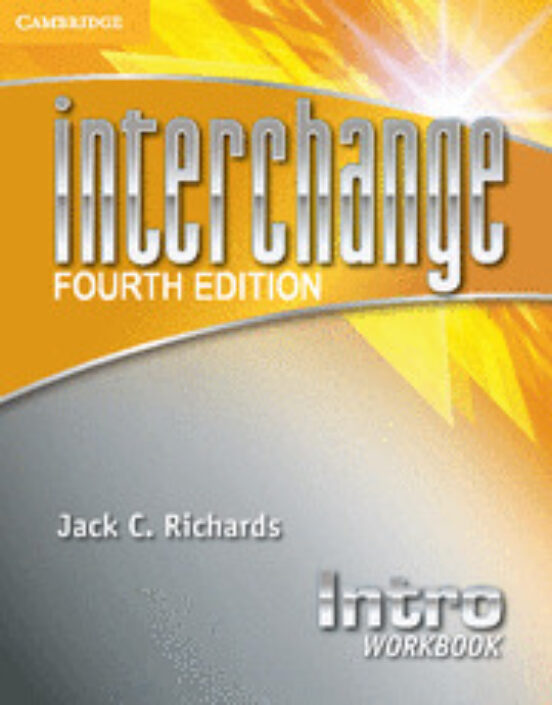 INTERCHANGE INTRO WORKBOOK de JACK C. RICHARDS | Casa del Libro
