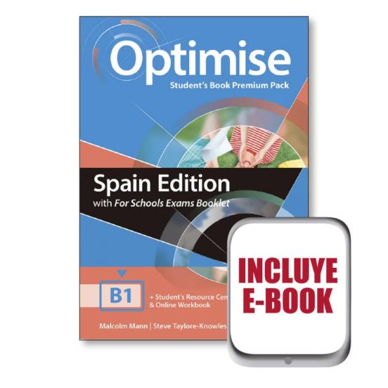 OPTIMISE B1 EXAM BKLT STUDENT´S BOOK PREMIUM PACK de VV.AA. | Casa del Libro