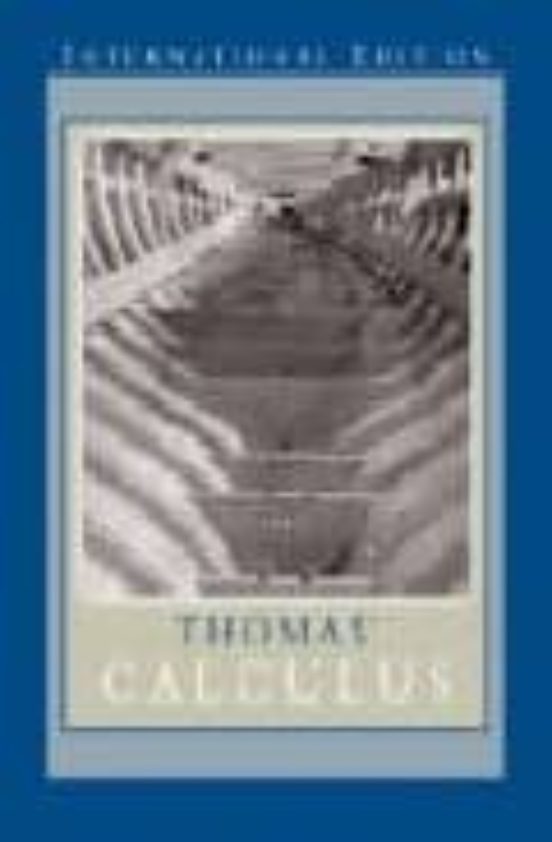 THOMAS CALCULUS (11TH ED.) | GEORGE B. THOMAS | Casa del Libro