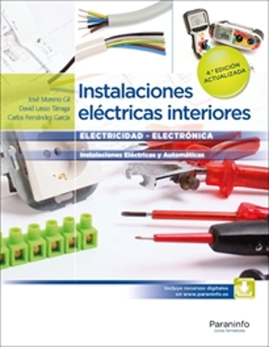 INSTALACIONES ELECTRICAS INTERIORES (4ª ED.) con ISBN 9788428338585 | Casa del Libro