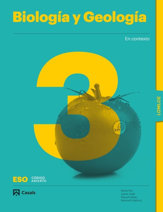 BIOLOGÍA Y GEOLOGÍA 3º ESO LOMLOE (CODIGO ABIERTO LOMLOE) con ISBN 9788421873595 | Casa del Libro